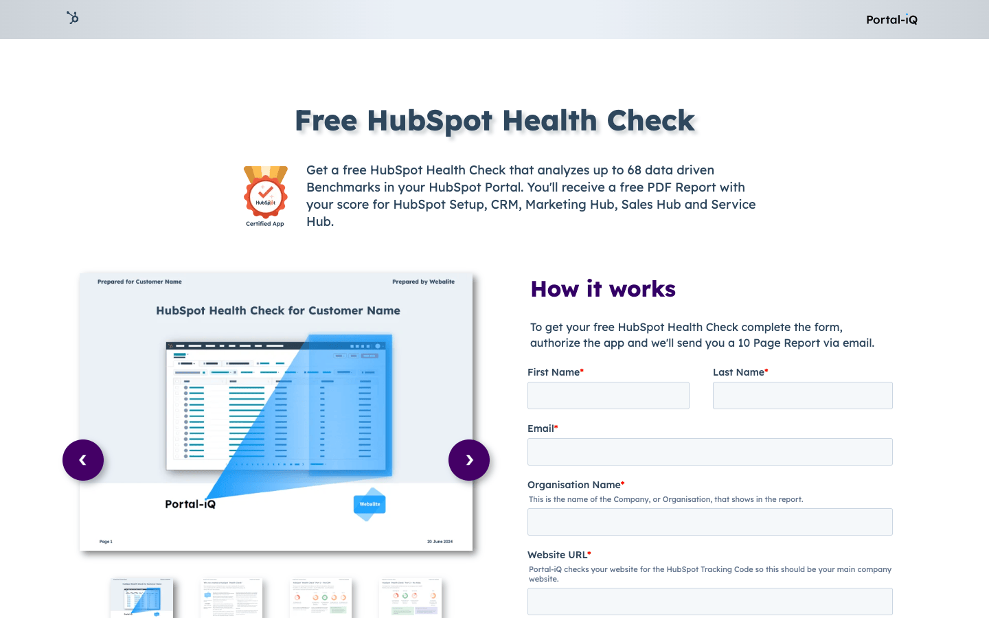 Free HubSpot Health Check